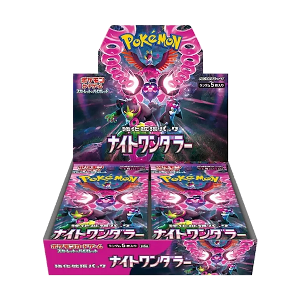Pokémon: Night Wanderer Japanese Booster Box [sv6a] – Crimson Cards